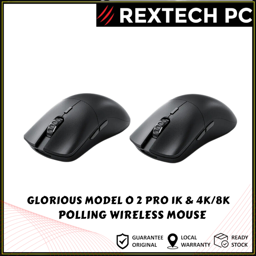 GLORIOUS Model O / Model D 2 PRO 1K Polling / 4K/8K Polling Wireless ...