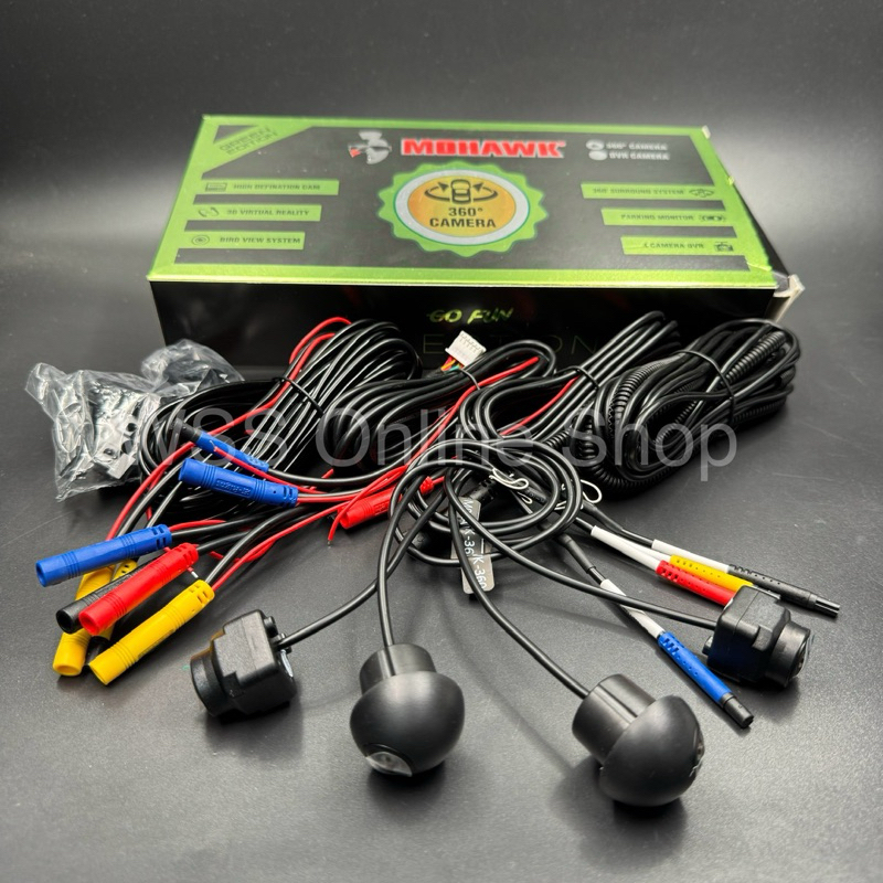 MOHAWK 360° Bird View Camera Set for Android Player (Camera Only ...