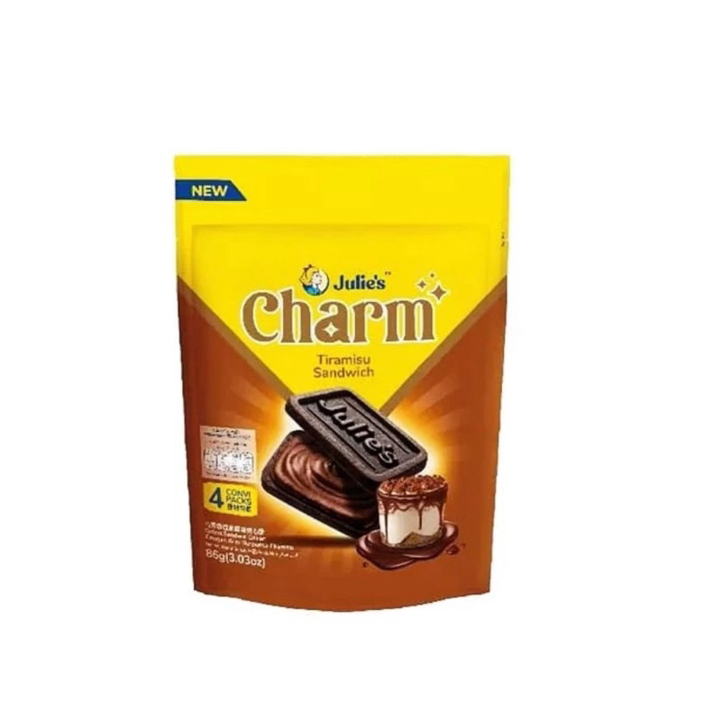 Clearance Promotion Julie's Charms Sandwich 86g Tiramisu / Double ...