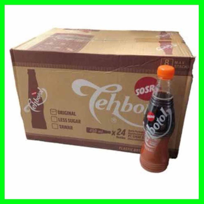 Teh Botol Sosro rasa Original 450 ml satu Kotak isi 24 Botol - Asli Indonesia | Shopee Malaysia