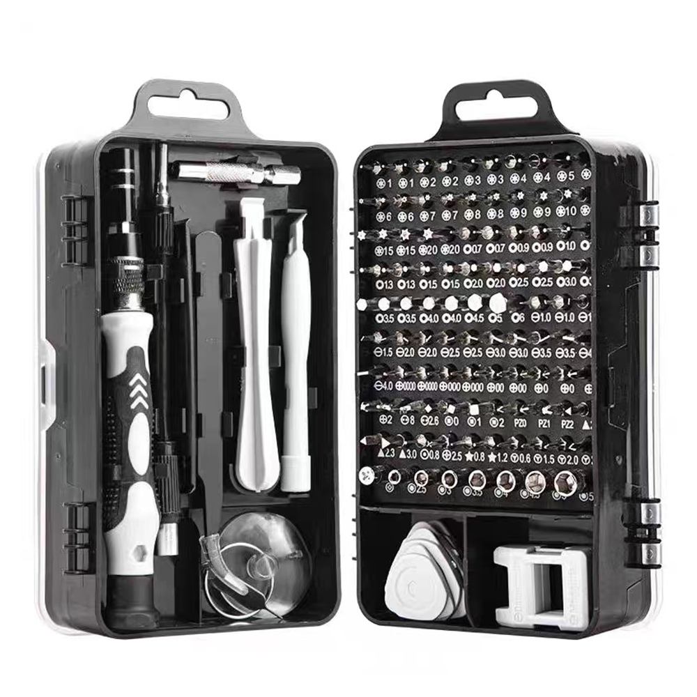 115 in 1 Heavy Duty Precision Screwdriver Set Magnetic Professional ...