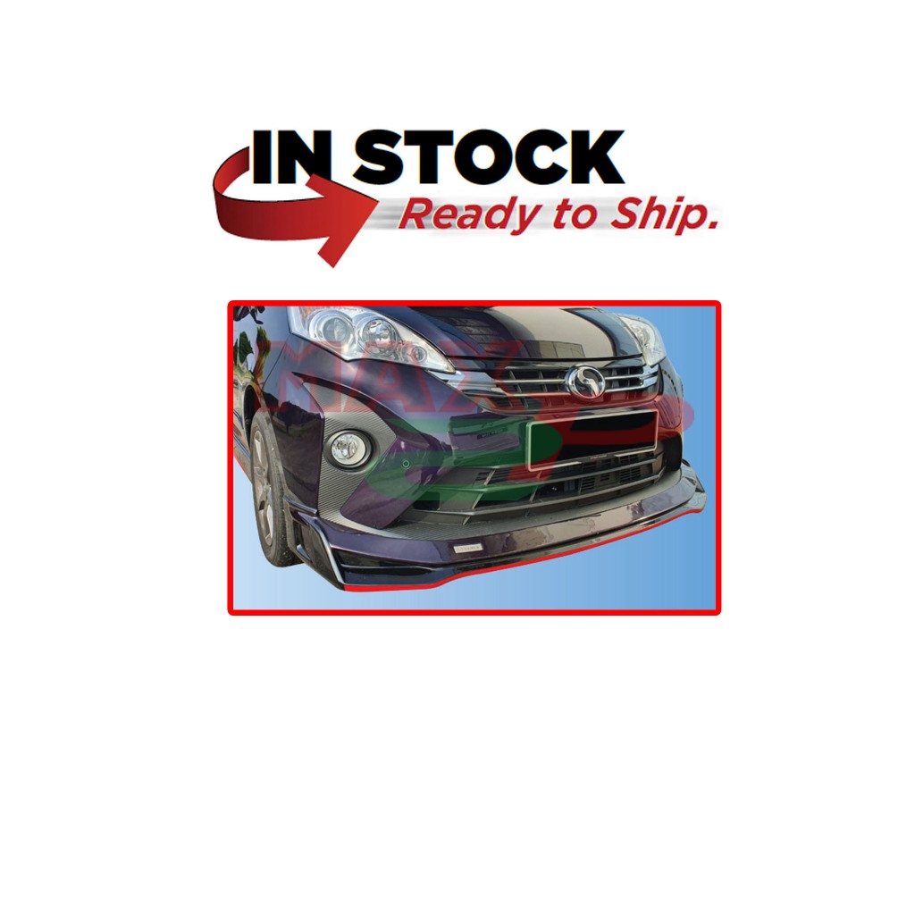 Perodua Alza (2019 FACELIFT) DRIVE 68 D68 Front Rear Side Skirt ...