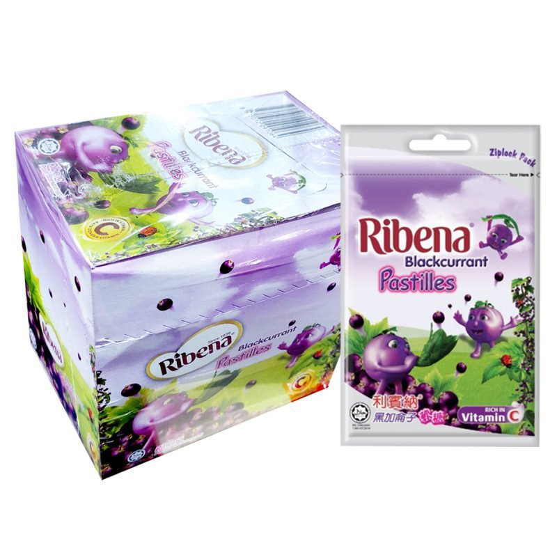 Ribena BlackCurrant Pastilles Vitamin C 40g | Shopee Malaysia