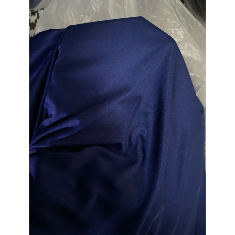 mfi microfiber interlock biru kain pakaian sukan | Shopee Malaysia