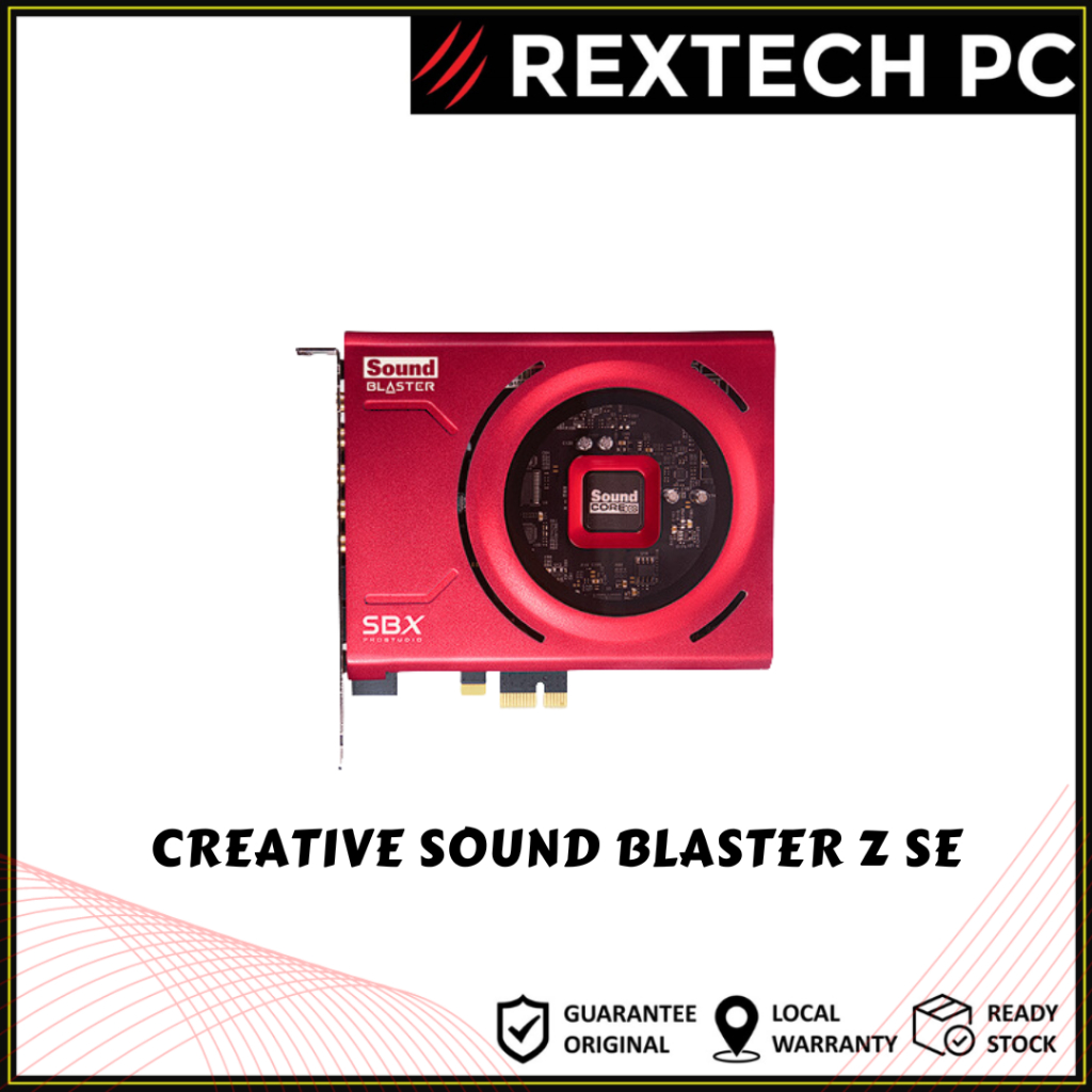 CREATIVE Sound Blaster Z SE High-performance PCI-e Gaming and ...