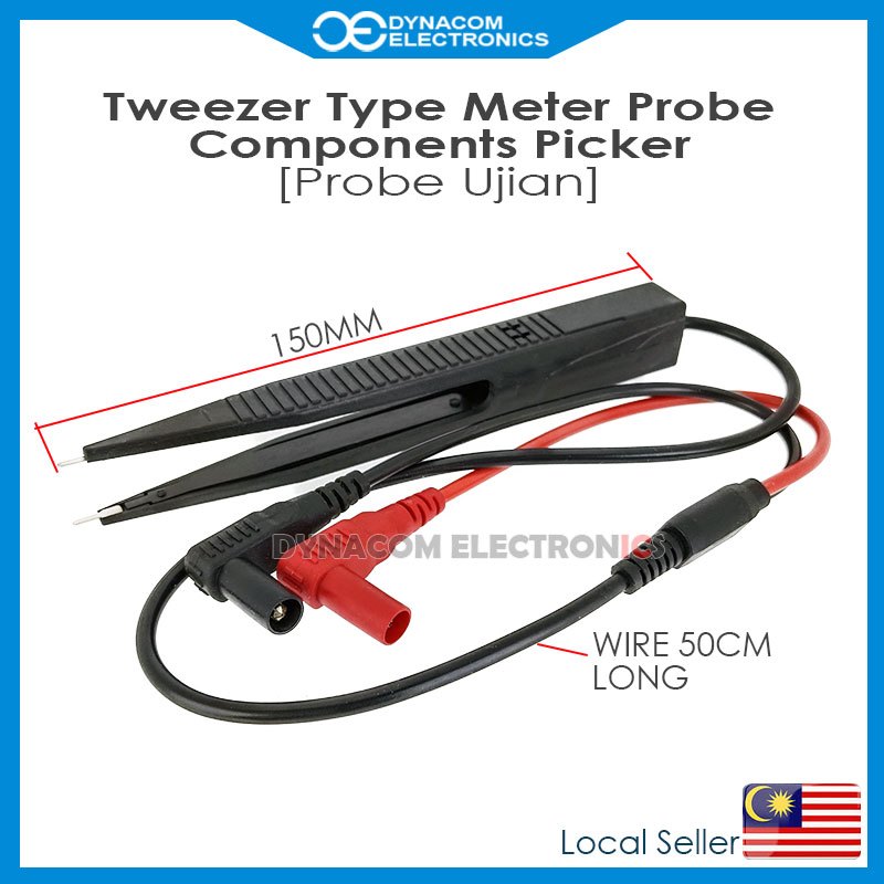Tweezer Type Clip Type Meter Probe Components Picker Test Lead Cable ...