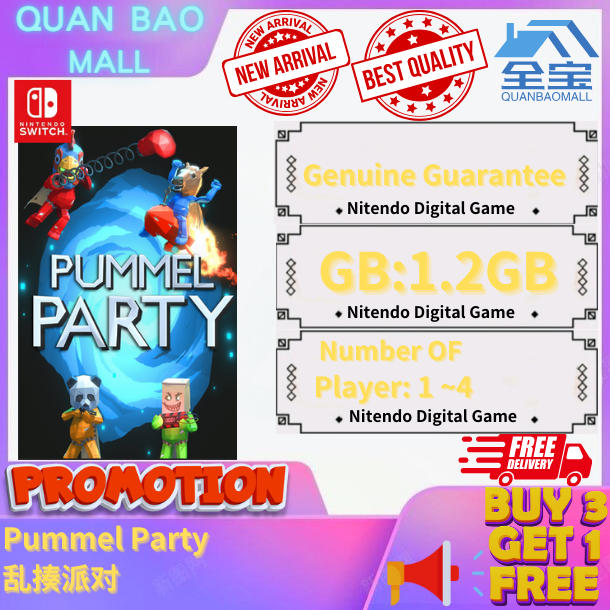 Pummel Party 乱揍派对 (Nintendo switch) DigitalDownload | Shopee Malaysia