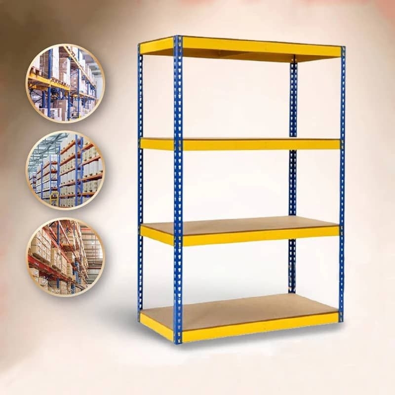 Heavy Duty Boltless Rack Rak besi heavy duty Storage Kitchen Warehouse ...