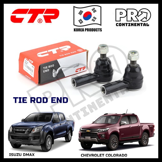 CTR KOREA ISUZU DMAX D-MAX D MAX CHEVROLET COLORADO STEERING TIE ROD ...