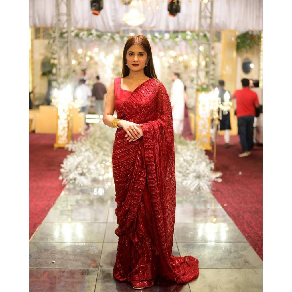 PREORDER DINNER SAREE NEW LAUNCHING BOLLYWOOD BLOCKBUSTER SEQUINS ...