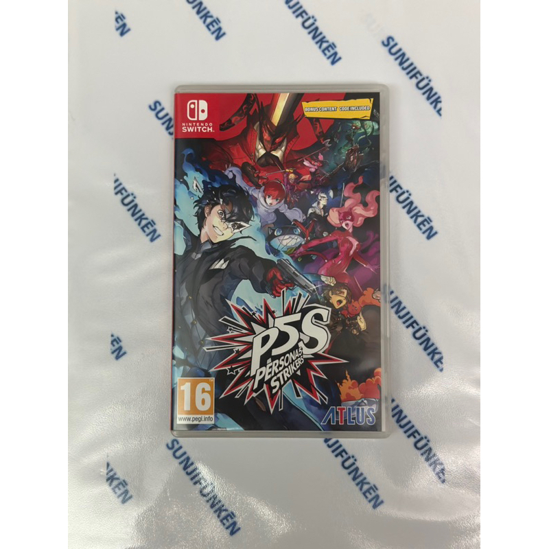 NSW Nintendo switch Persona 5 strikers P5S (USED) | Shopee Malaysia