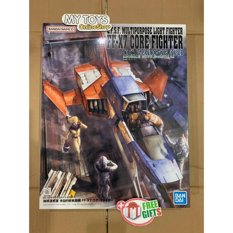 U.C.HARD GRAPH 1/35 FF-X7 CORE FIGHTER | Shopee Malaysia