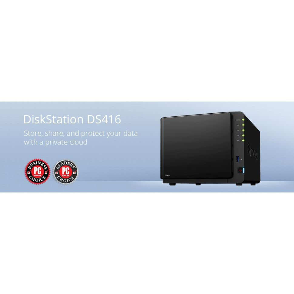 Synology DiskStation DS416 4 Bays NAS Server | Shopee Malaysia