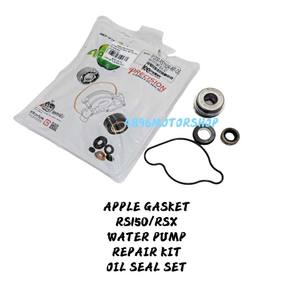 APPLE GASKET WATER PUMP REPAIR KIT OIL SEAL SET HONDA RS150R RS150 RSX ...