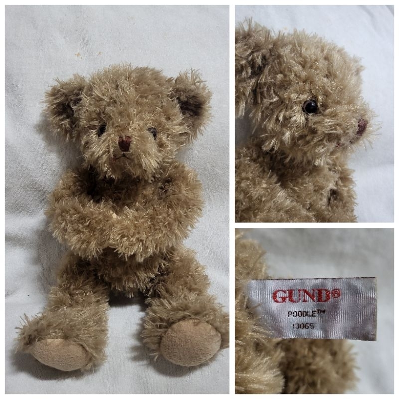 Authentic Rare Vintage Gund Poodle the Classic Teddy Bear Beanie Plush ...