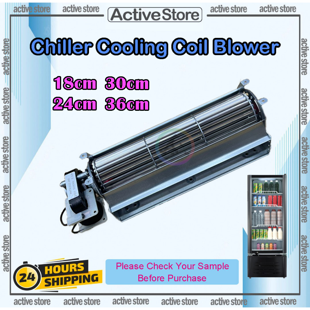 Chiller Cooling Coil Blower Fridge Refrigerator Fan Motor / Chiller ...