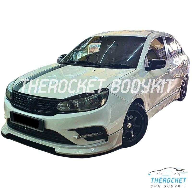 Proton Saga VVT FL 2019-2025 R3 Thai Front Skirt Bodykit Material PU ...