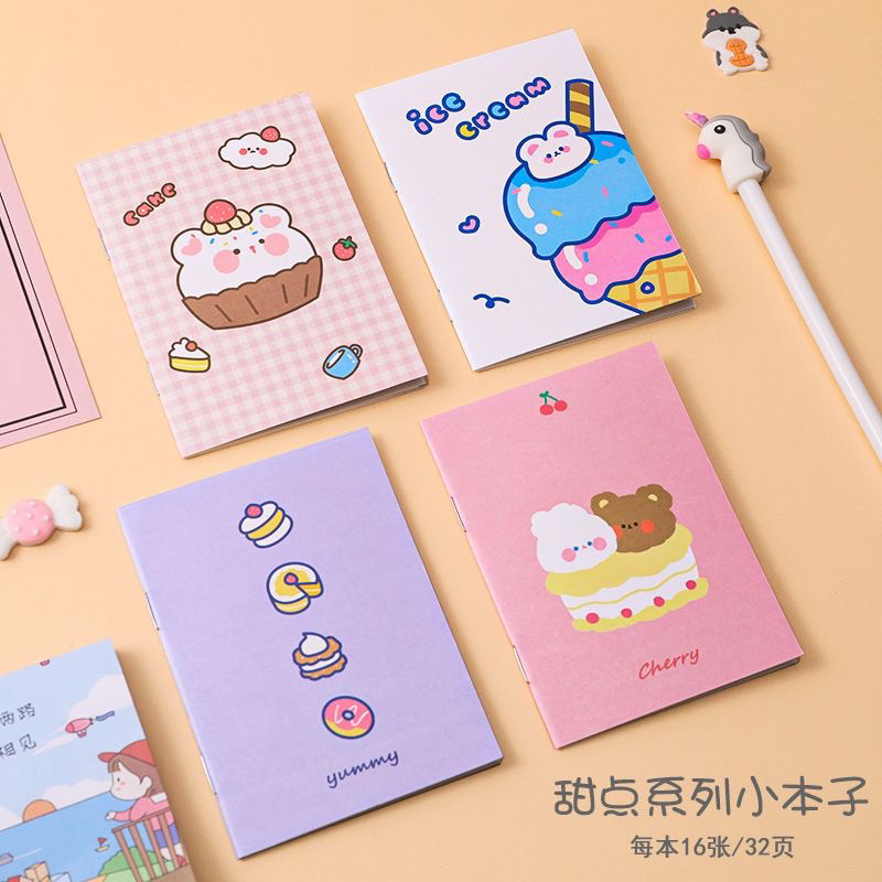 Mini notebook cartoon notepad stationery gift Alat tulis book pad nota ...