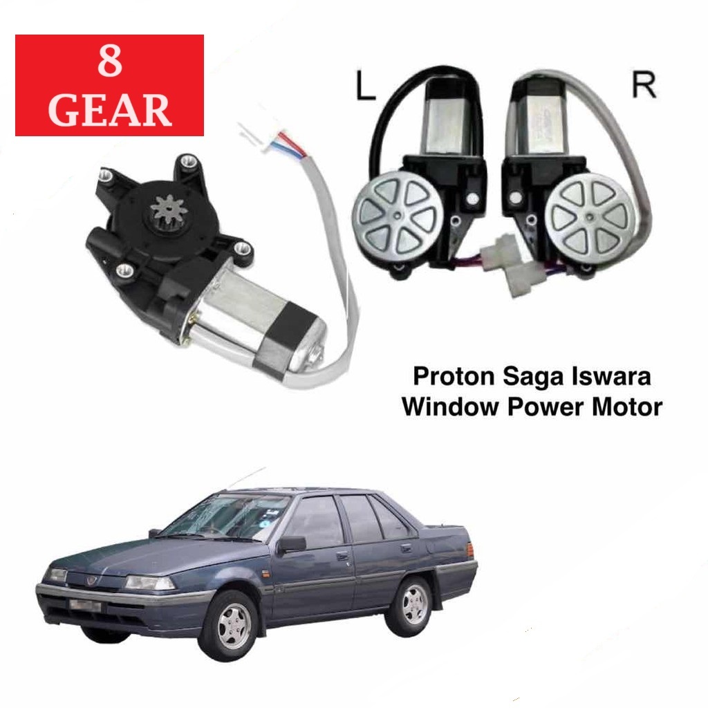 Proton Saga Waja Power Window Motor Right Left Door Motor Tingkap ...