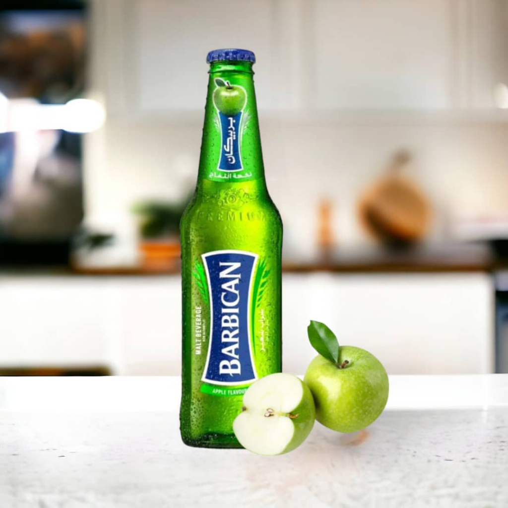 New Barbican Malt Apple Flavor Non Alcoholic Drink 330ML - New Stock ...