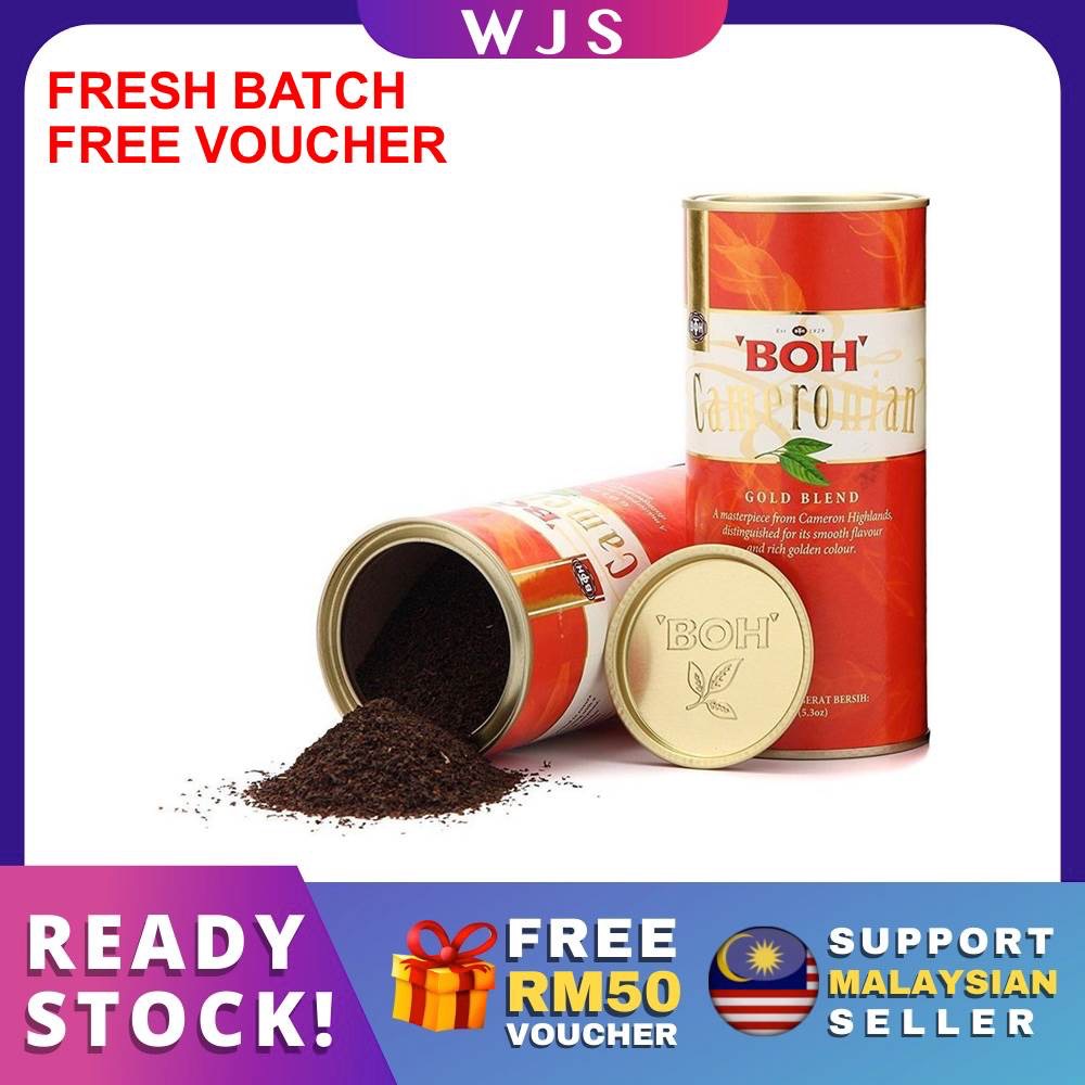 🇲🇾FREE RM50 VOUCHER🎁 MLQ BOH Cameronian Gold Blend Tea Leaves Black Tea BOH Tea Bag Boh Teh 150g ...