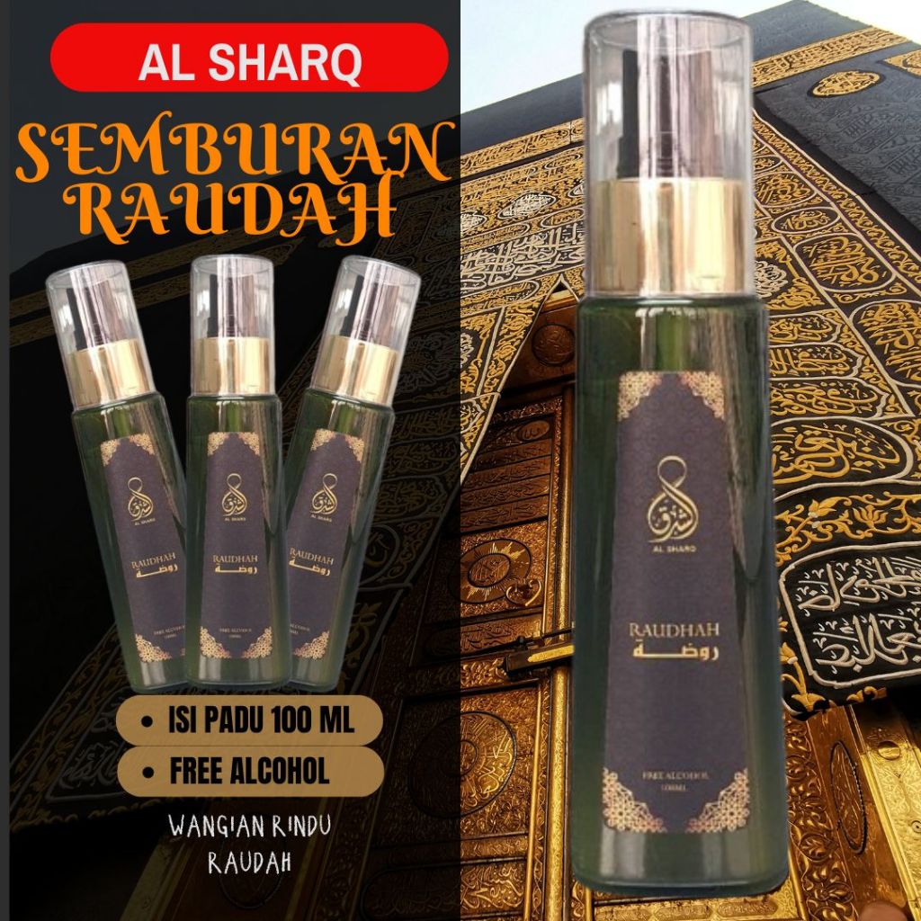Semburan Wangian Raudhah Pati Asli Haruman 100ml 1unit | Shopee Malaysia