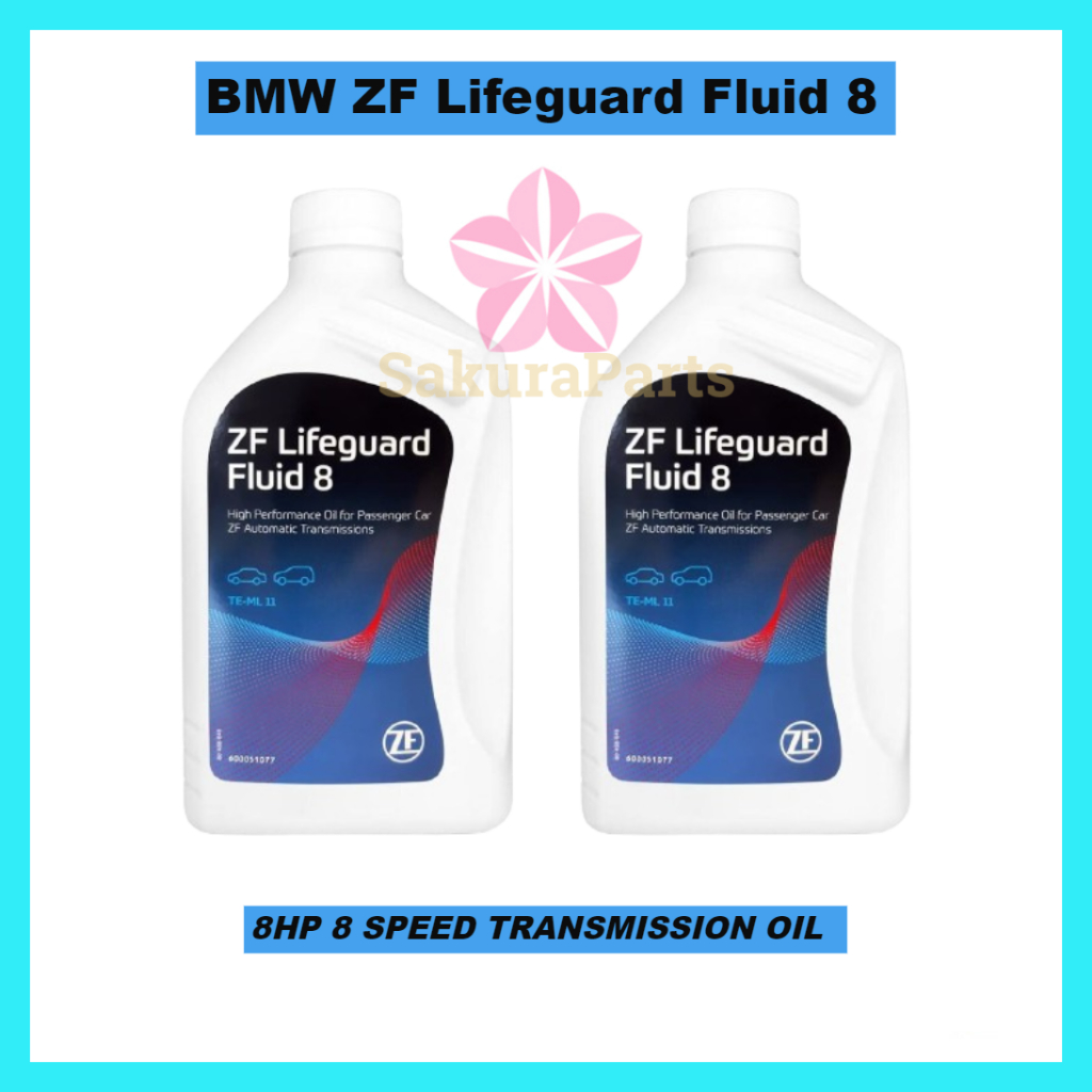 BMW ZF Lifeguard 8 Speed Transmission Fluids 1Liter for BMW F10 / F20 ...