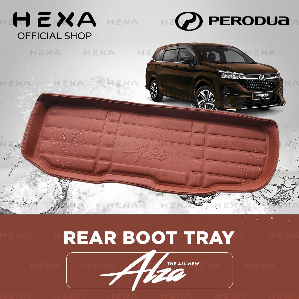 𝐍𝐄𝐖 𝐏𝐞𝐫𝐨𝐝𝐮𝐚 𝐀𝐋𝐙𝐀 𝟐𝟎𝟐𝟐 𝟐𝟎𝟐𝟑 𝟐𝟎𝟐𝟒 HEXA Boot Tray Carpet Car Mat Bonet ...
