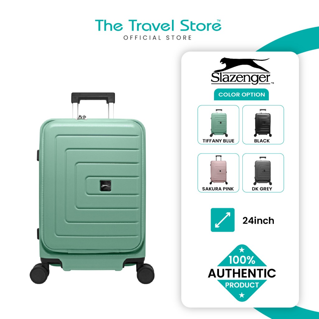 Slazenger ABS + PC Trolley Case Travel Bag Luggage (24") SZ2549 ...