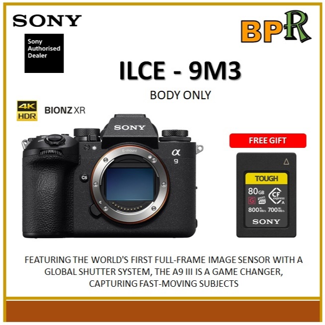 Sony a9 III Mirrorless Camera ( ILCE-9M3 ) - Sony Malaysia Warranty | Shopee Malaysia