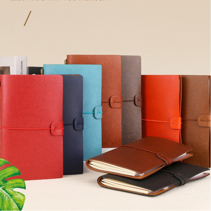 E02 Notepad Notebook A6 Journal book business note book travel hand ...