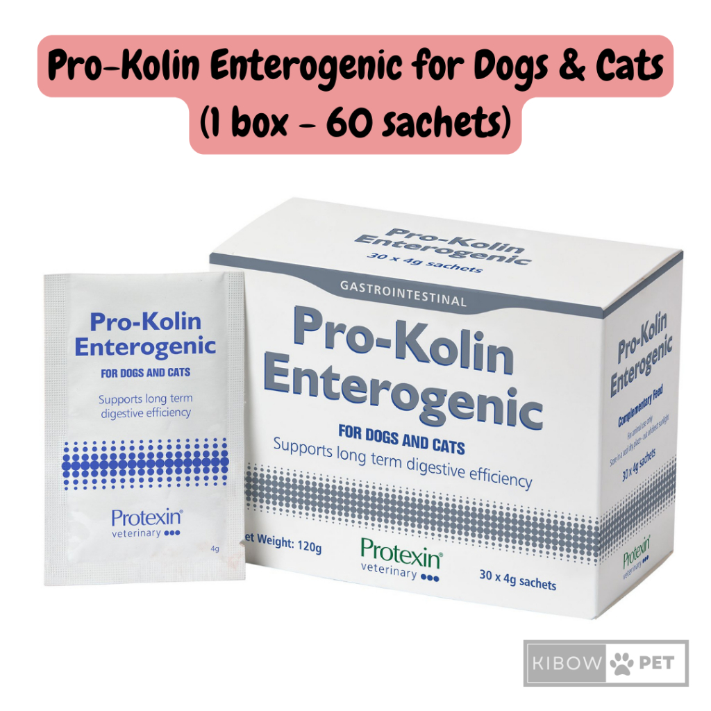 Pro-Kolin Enterogenic for Dogs and Cats (1 box - 60 sachets) | Shopee ...