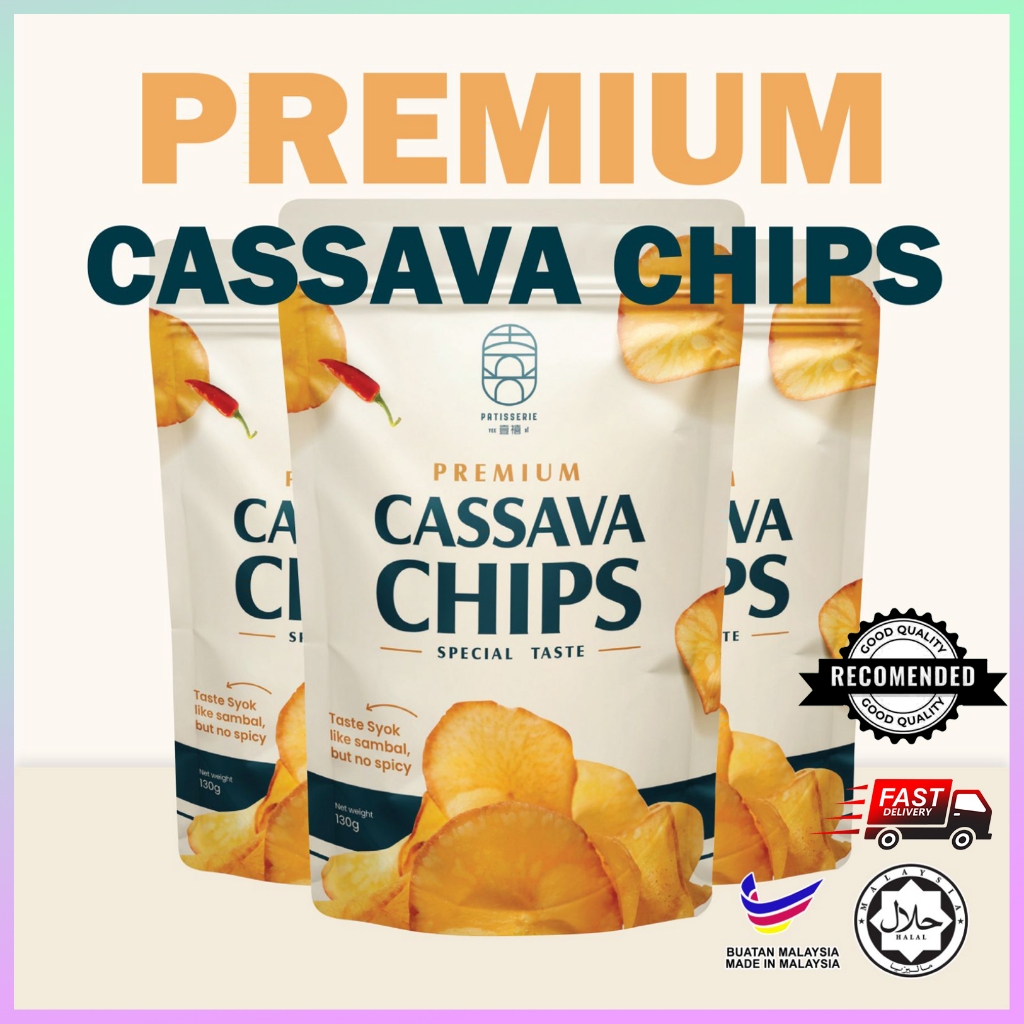 Cassava Chips Halal Sweet & Spicy 180g Keropok Kerepek Ubi Kayu Rangup ...
