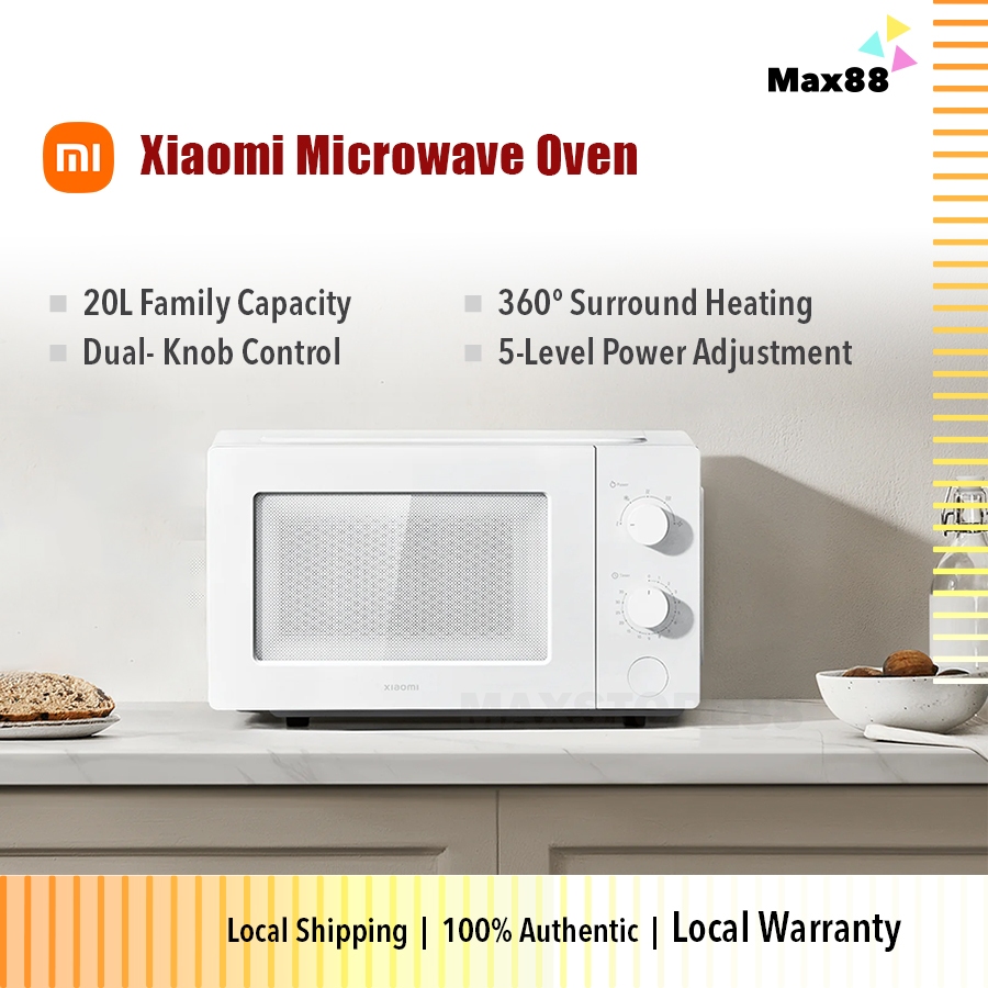 Xiaomi Mijia Smart Microwave + Oven 23L / 20L Microwave Smart Recipes APP Control | Shopee Malaysia