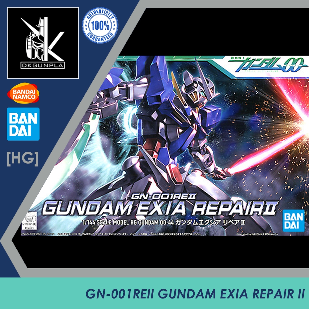 [HG] GN-001REII Gundam Exia Repair II | Shopee Malaysia