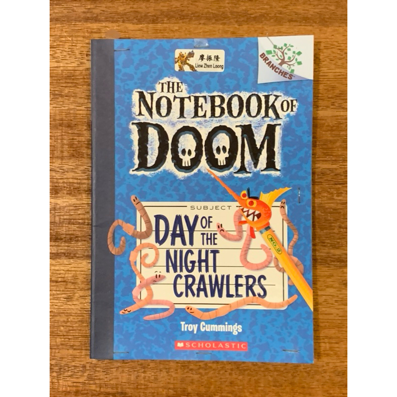 THE NOTEBOOK OF DOOM book by Troy Cummings | Shopee Malaysia