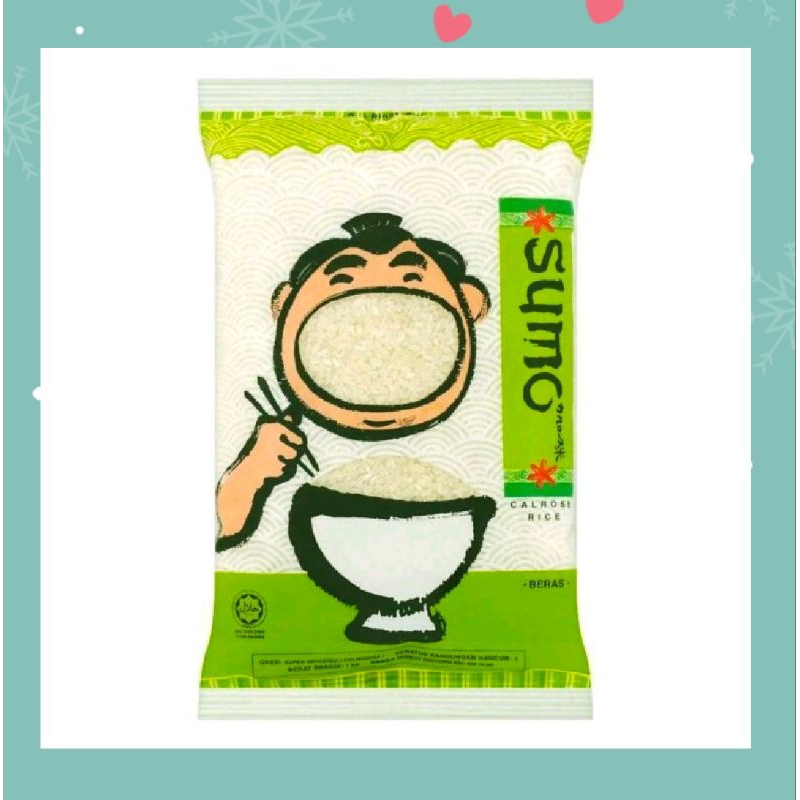 {Free Shipping} Sumo Calrose Rice/Beras Sushi 1kg | Shopee Malaysia