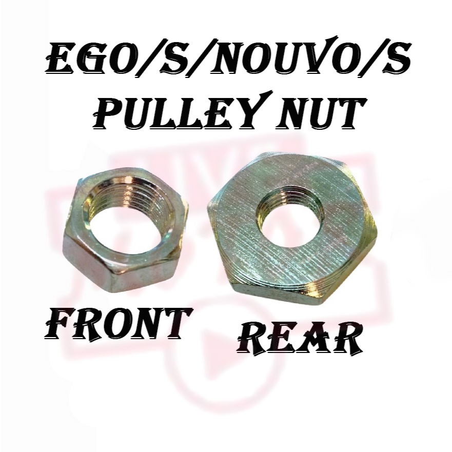 EGO/S/NOUVO/S Front Rear Pulley Nut (1pc) | Shopee Malaysia