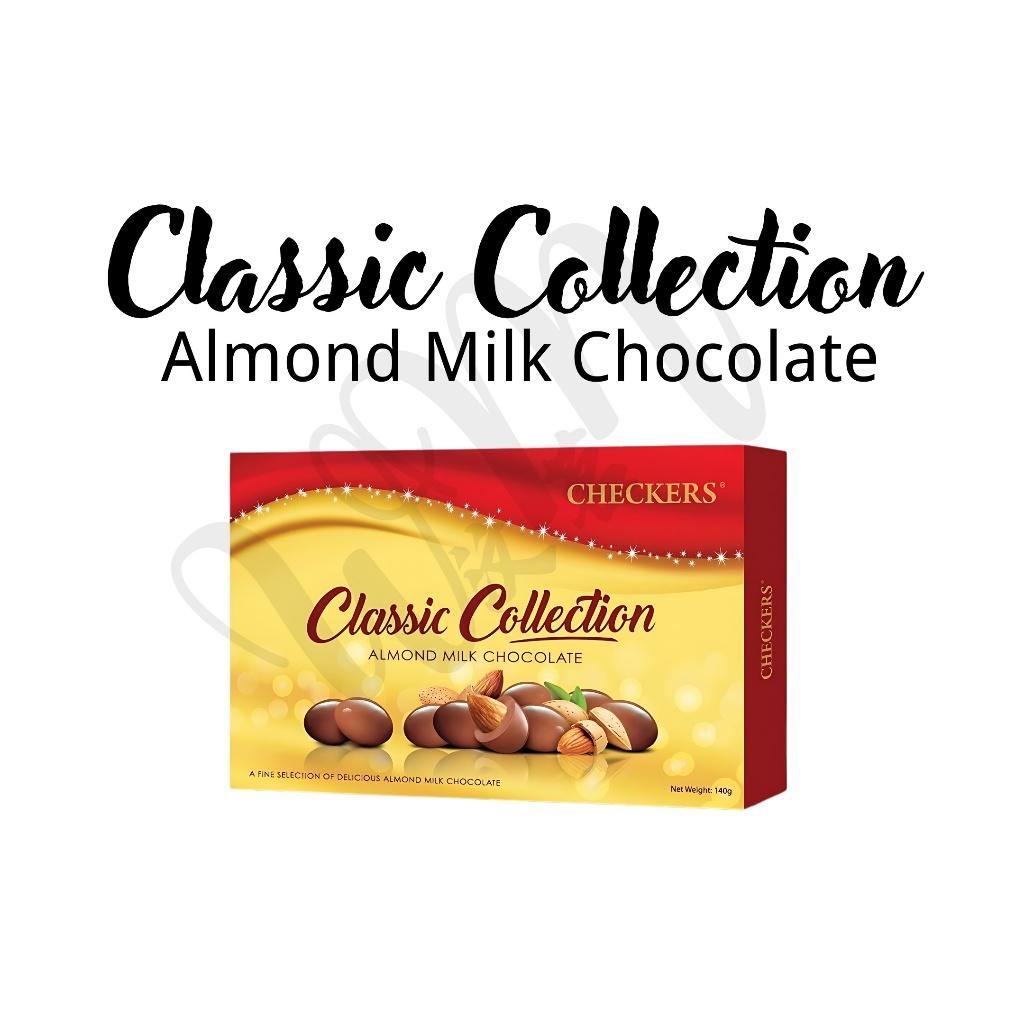 Checkers Classic Collection Almond Milk Chocolate Gift Box 140g ...
