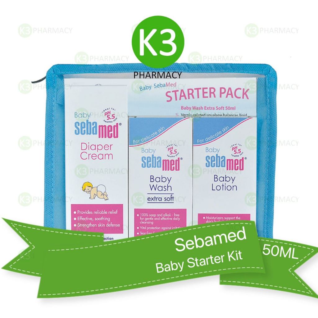 Sebamed Baby Starter Kit (50ML) Sebamed Baby Travel Set | Shopee Malaysia