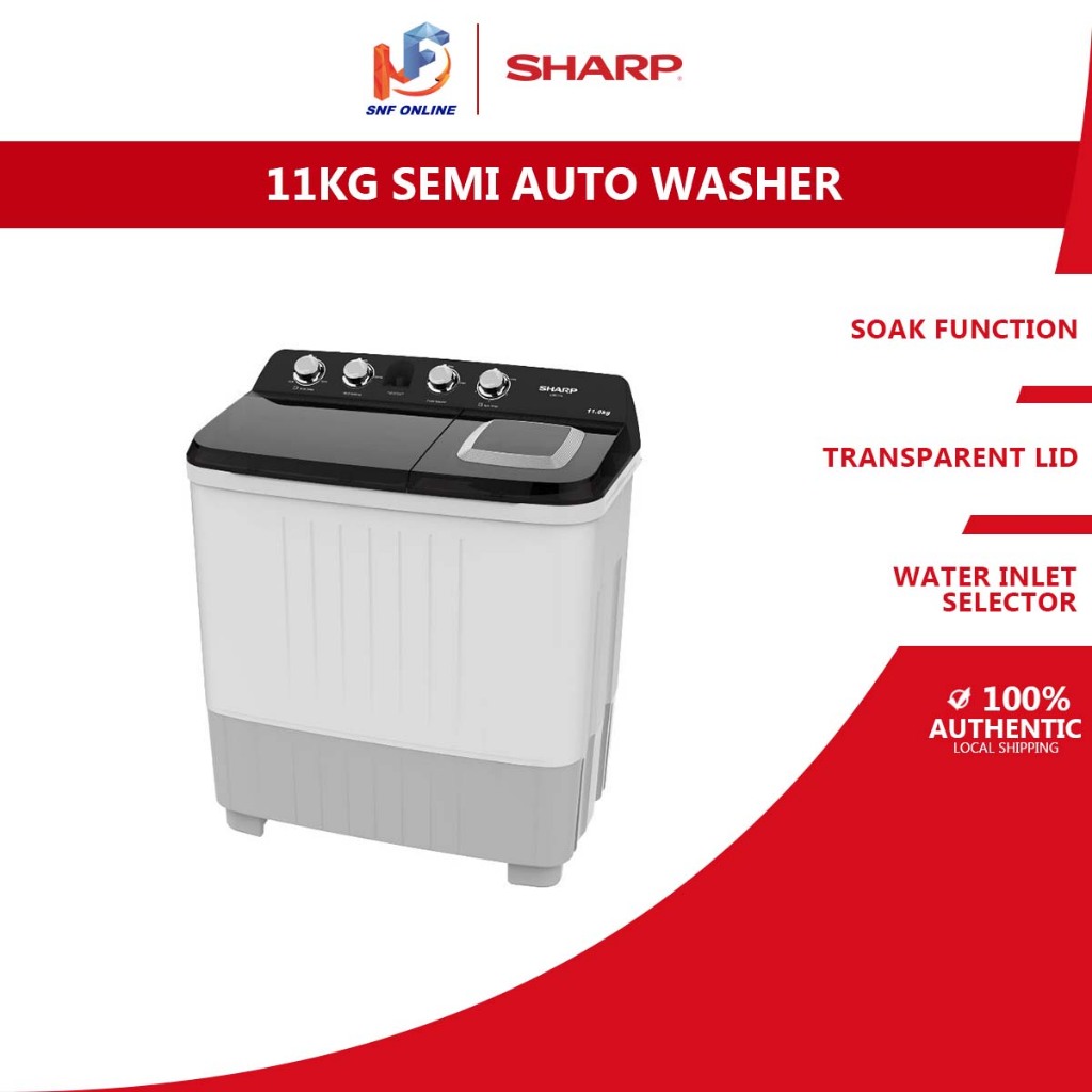 Sharp Mesin Basuh Manual - Semi Auto Washing Machine Washer ( 11kg ...