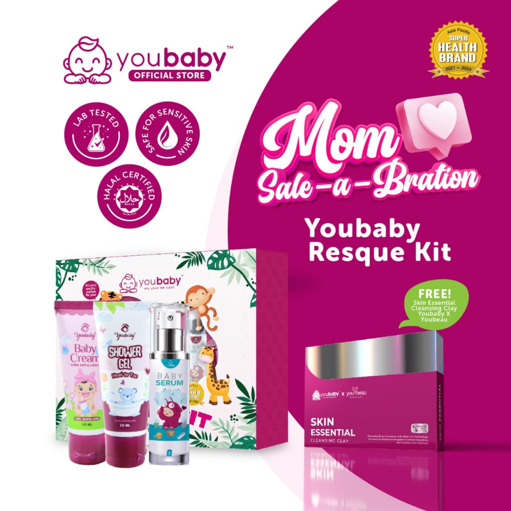 Youbaby Special Resque Kit Set 3 In 1 Set 30ml ( Free Youbaby x Youbeau ...