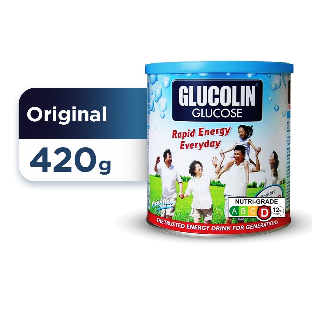 Glucolin Energy Drink 420G - Original (Enriched with Vitamin D ...