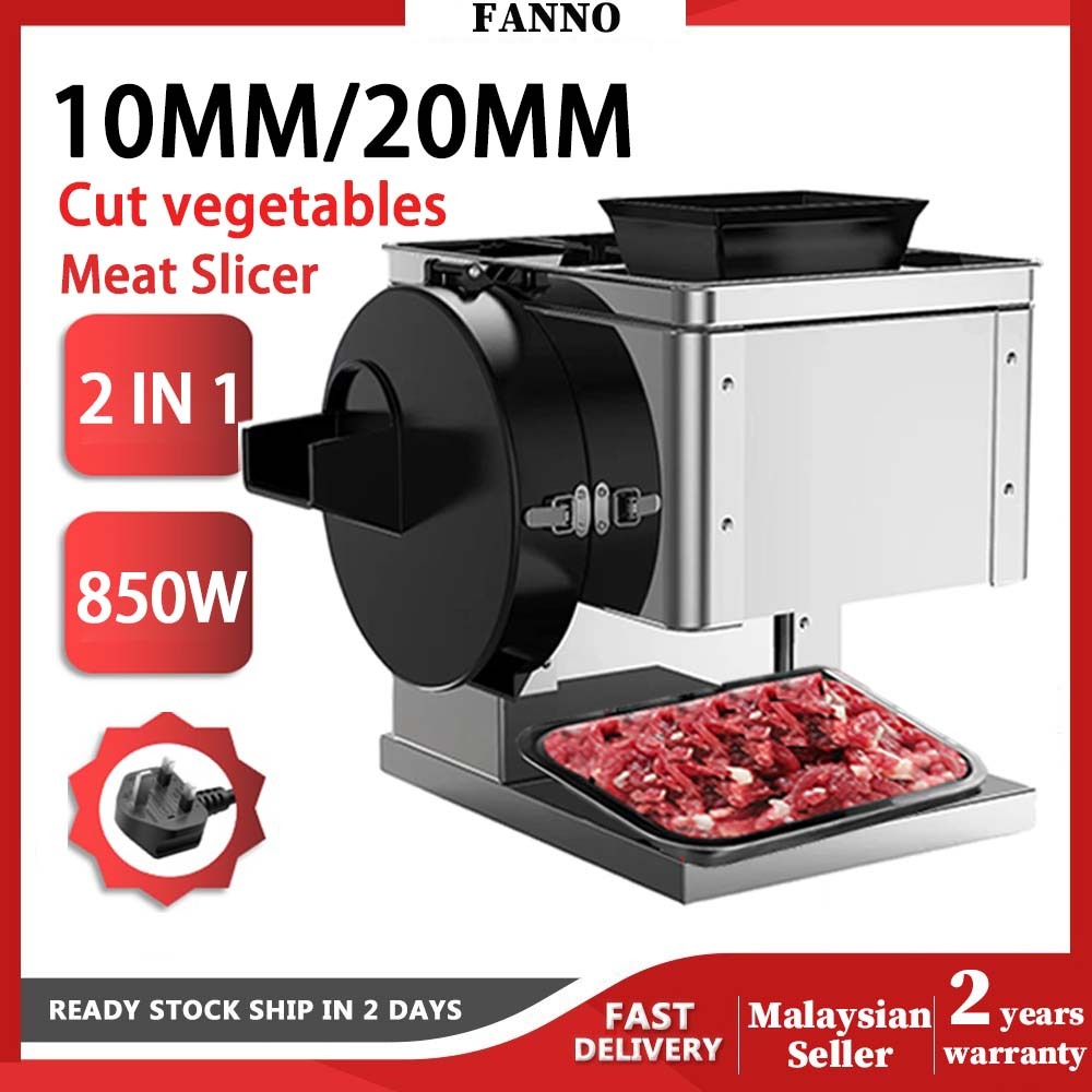 🇲🇾Premium+™ Commercial Stainless Steel Automatic Electric Shredded Meat ...
