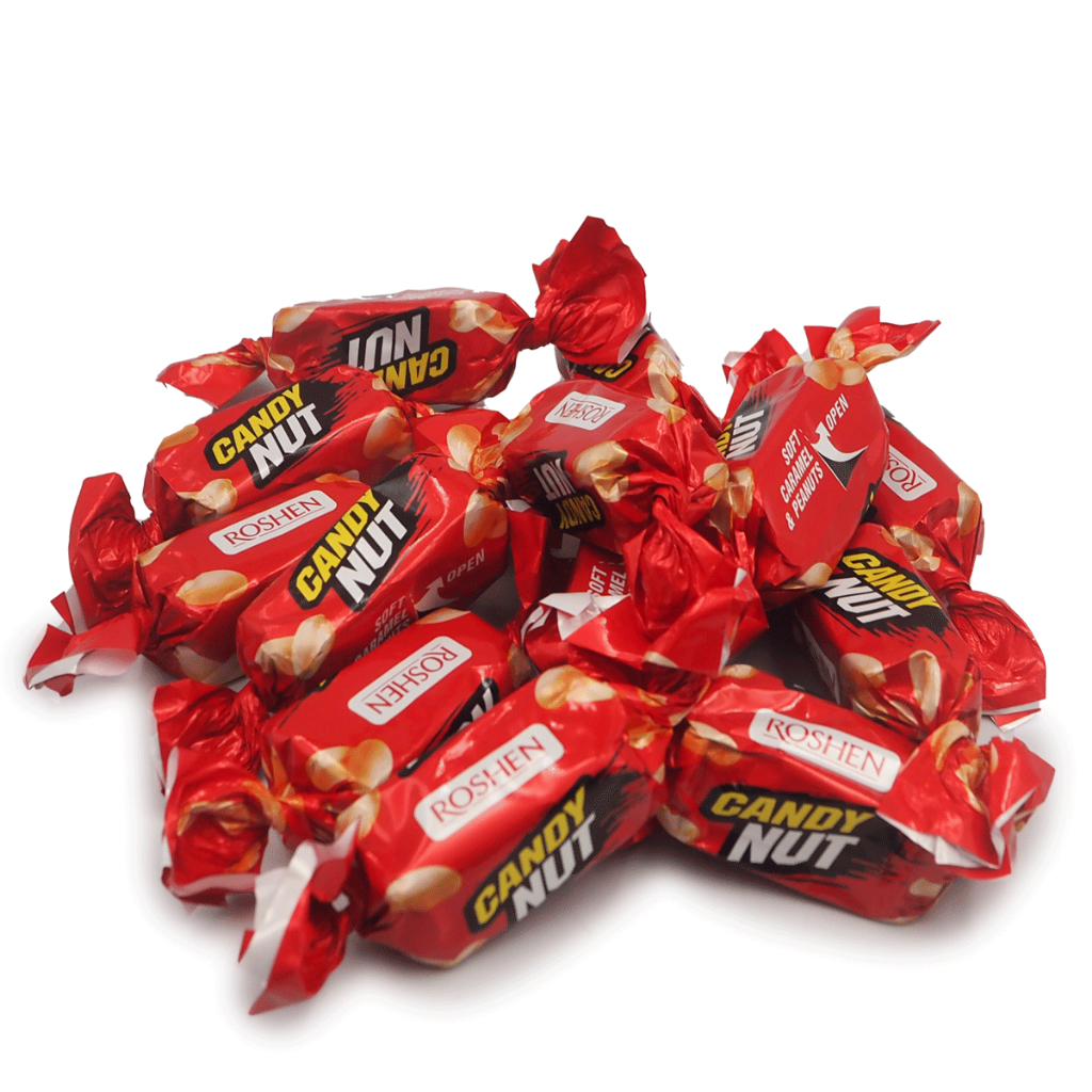 Candy Nut Soft Caramel With Peanuts (RED )(1KG ,500G ,250G)/// | Shopee ...