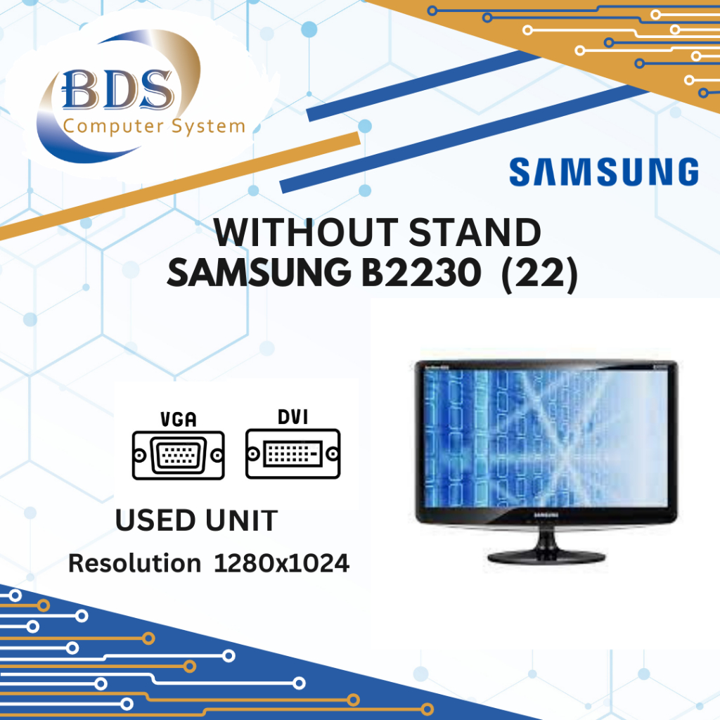 [POPULAR BRANDS] Refurbished Samsung, Lenovo, HP, DELL WIDESCREEN LED ...