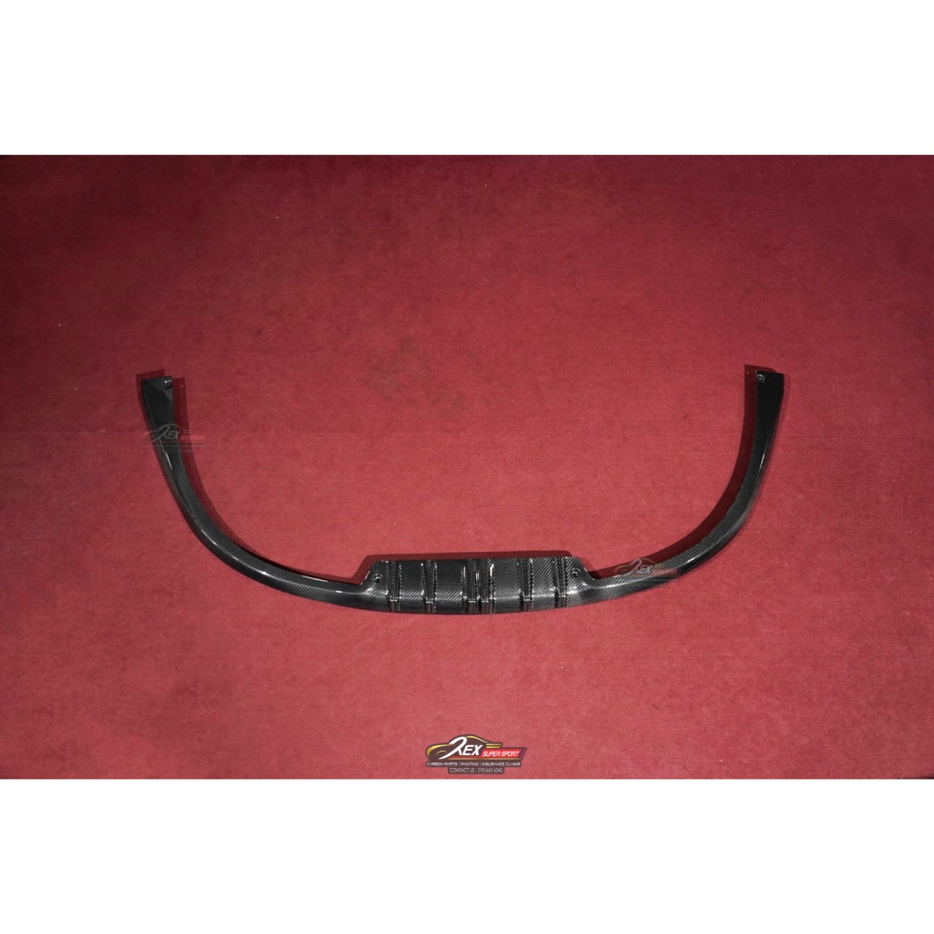Porsche Carrera 992 / 911 Rear Diffuser TC Techart Dry Carbon Fiber ...