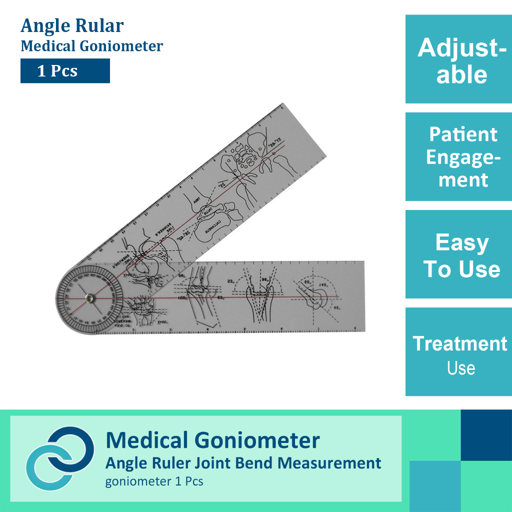Medical Goniometer Angle Ruler Joint Bend Measurement Tool | Shopee ...