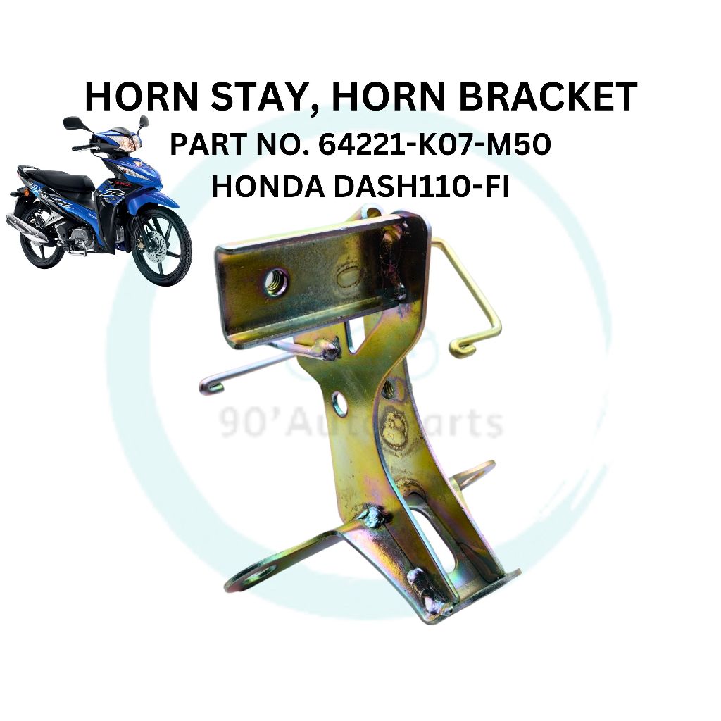 MOTOR HONDA K07 WAVE DASH 110 FI K07 WAVE DASH110 FI HORN STAY ORIGINAL ...