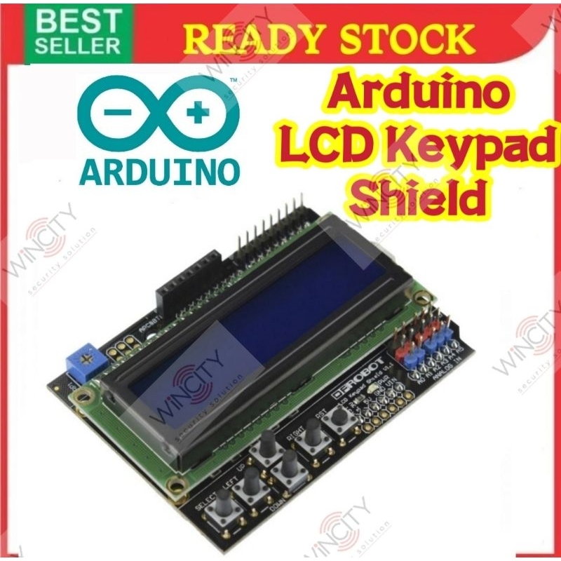 WSS Arduino LCD Keypad Shield | Shopee Malaysia